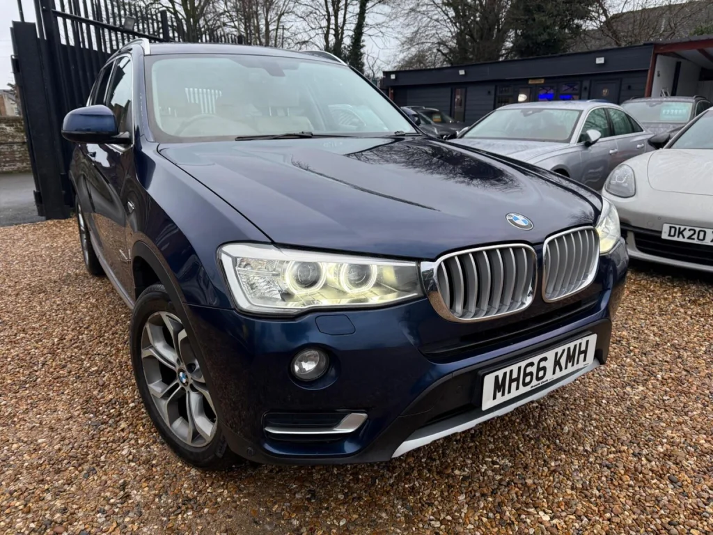 SOLD - Used BMW X3 2016 Blue in LU6 1NX, Bedfordshire | AS Cars UK